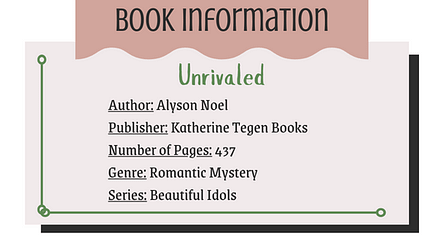 Unrivaled by Alyson Noel [Book Review] - The Picky Bookworm
